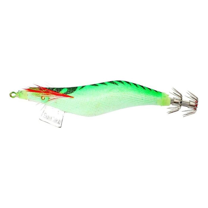 Surecatch Suresquid Green - Cloth Squid Jig Lure 3.0gram Tournament ...