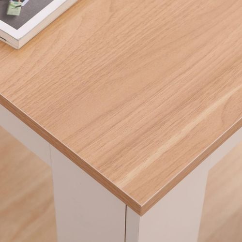 Dining Table Rectangular Wooden 120M-White - Bunnings Australia
