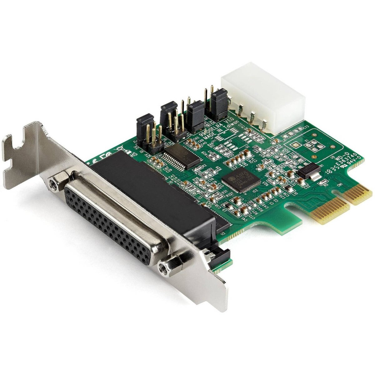 StarTech.com Multiport Serial Adapter - PCI Express 1.1 x1 - 4 x DB-9 ...