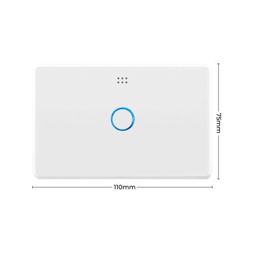 DETA White Grid Connect Smart Single Gang Touch Light Switch - Bunnings ...