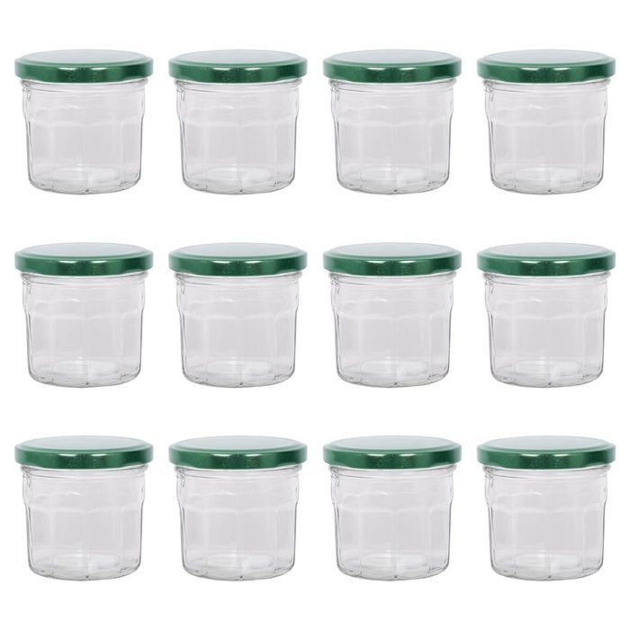 Argon Tableware Glass Jam Jars - 150ml - Pack of 12 - Bunnings Australia