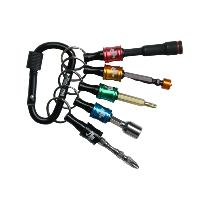 Building King 5 Piece Bit Holder Keychain - Bunnings New Zealand