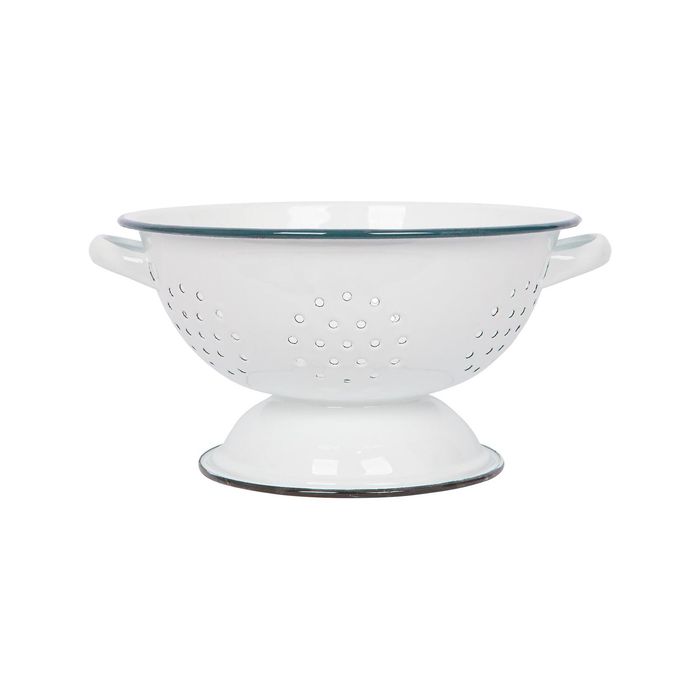 Argon Tableware White Enamel Colander - 23.5cm - Bunnings Australia