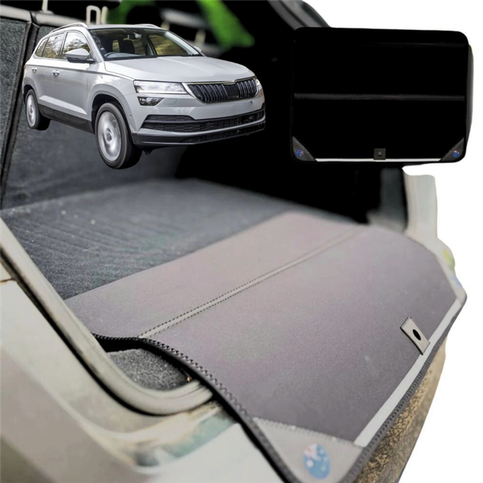 Rear Cargo Boot Bumper Protector for Skoda Karoq 2017 - Current NU - XL ...