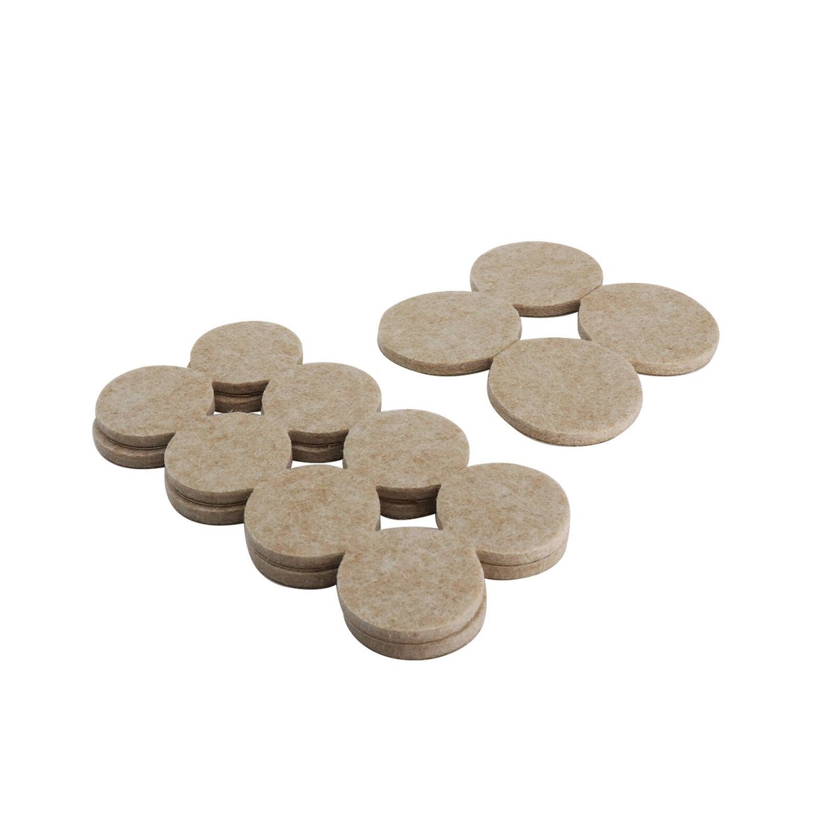 Surface Gard 29 - 38mm Beige Round Adhesive Felt - 20 Pack - Bunnings ...