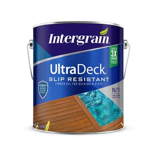 Intergrain 4L UltraDeck Slip Resistant Decking Oil - 4L - Bunnings Australia