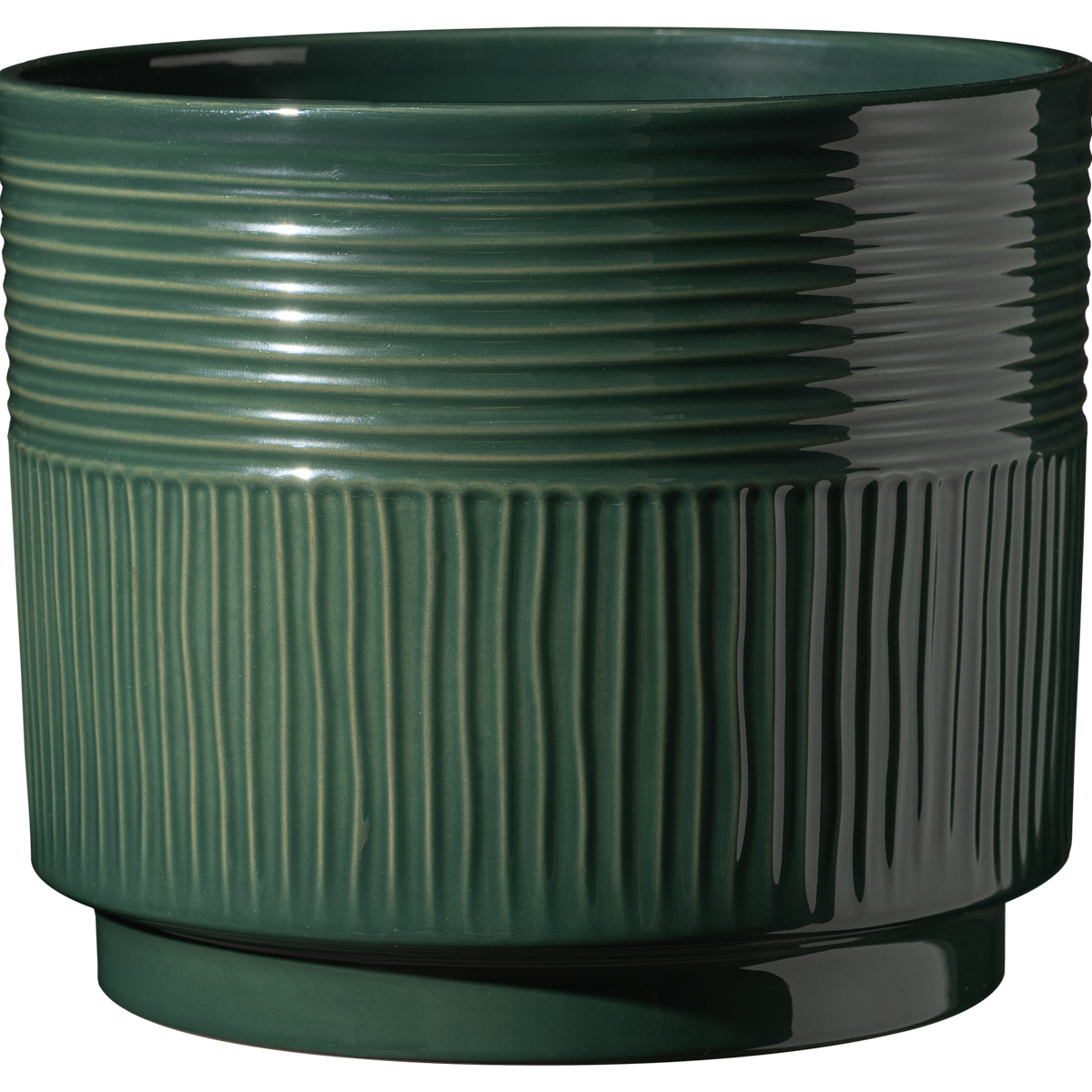 Northcote 190 x 170mm Dark Green Nara Indoor Pot - Bunnings New Zealand