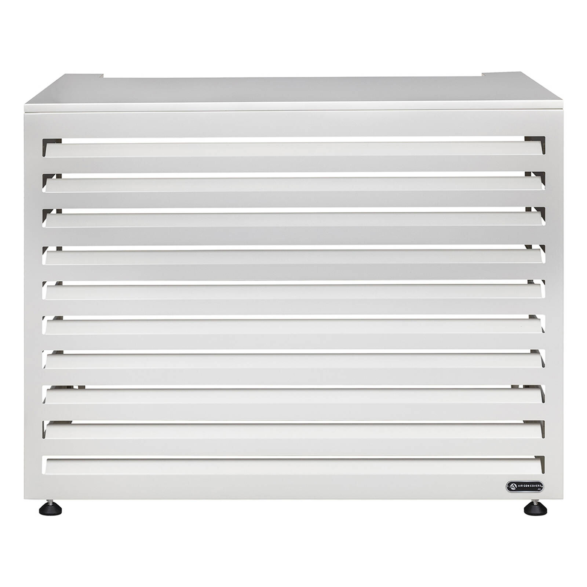 Outdoor Aluminium Horizontal White Medium Air Conditioning Cover Bunnings Australia