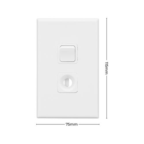 Deta Switched Fixed Cable Outlet - 10 Pack - Bunnings New Zealand