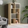 Living Elements Clever Cube 2 x 4 Light Oak Storage Unit - Bunnings ...