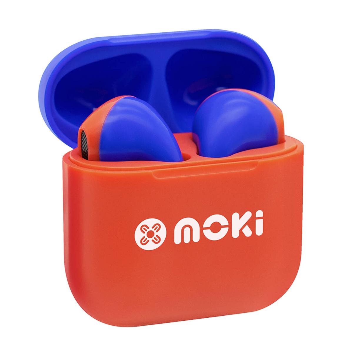 Moki MokiPods Mini TWS Bluetooth Earphones Kids Volume Limited - Red ...
