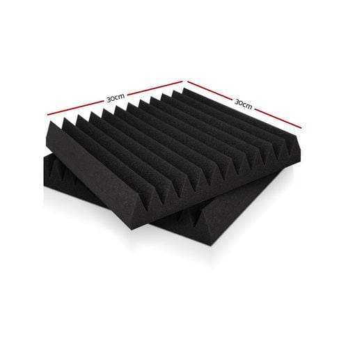 Alpha Acoustic Foam 40pcs 30x30x5cm Sound Absorption Proofing Panel ...