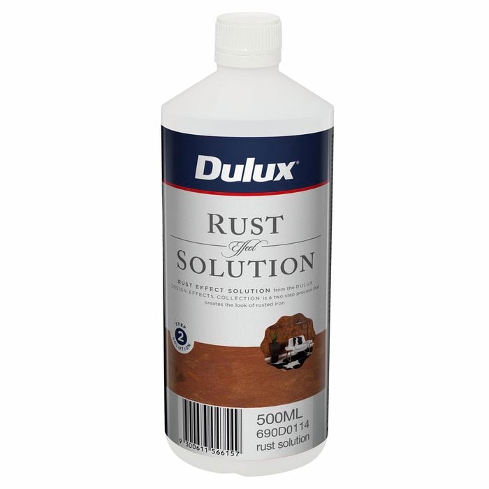 Dulux 500ml Design Rust Effect Solution - Bunnings Australia