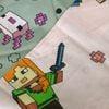 MOJANG Minecraft Reversible Cotton Boys Girls Quilt Cover Set Double ...