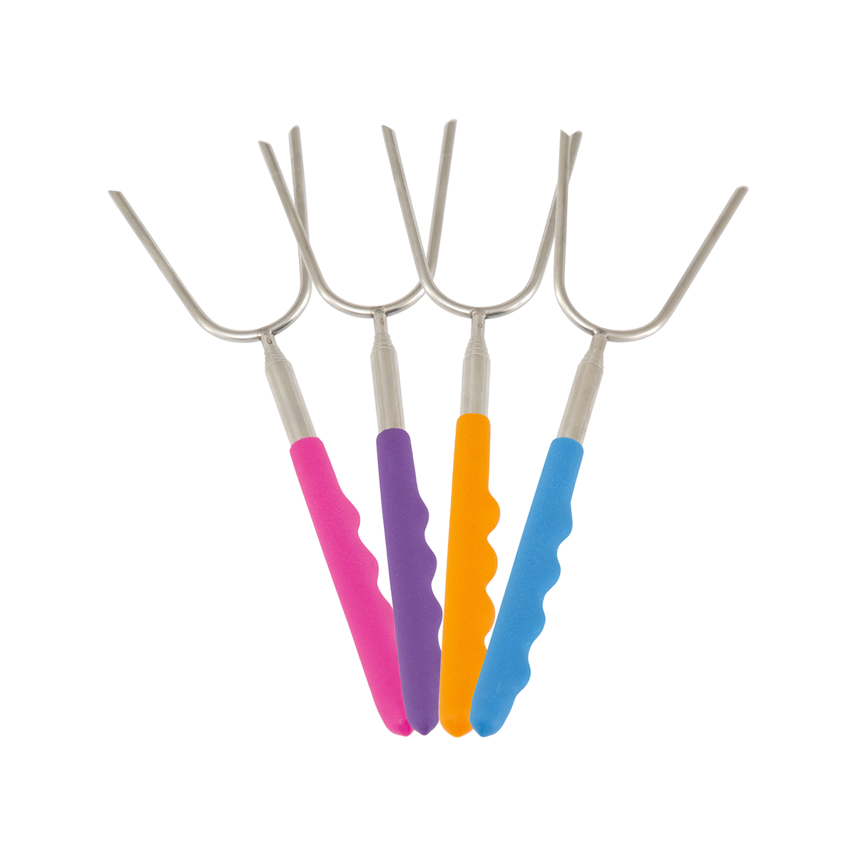 Jumbuck Telescopic Roasting Forks - 4 Pack - Bunnings Australia