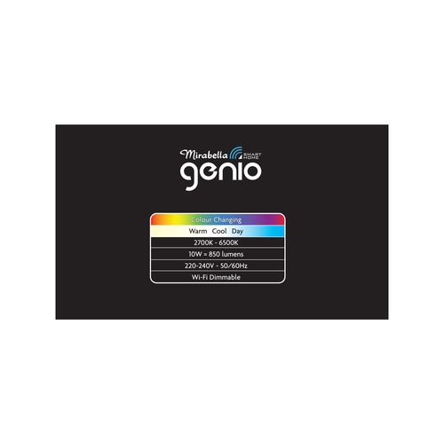 Mirabella Genio Wi-Fi Dimmable 10W LED Frameless Downlight - Bunnings ...