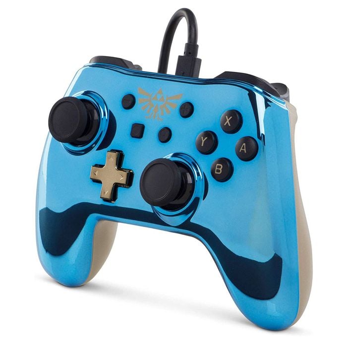 PowerA Wired Controller For Nintendo Switch Chrome Zelda - Bunnings ...