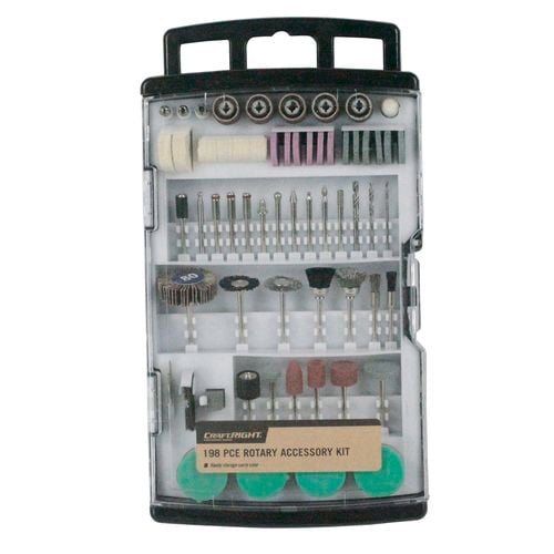 Craftright 198 Piece Rotary Tool Kit - Bunnings New Zealand