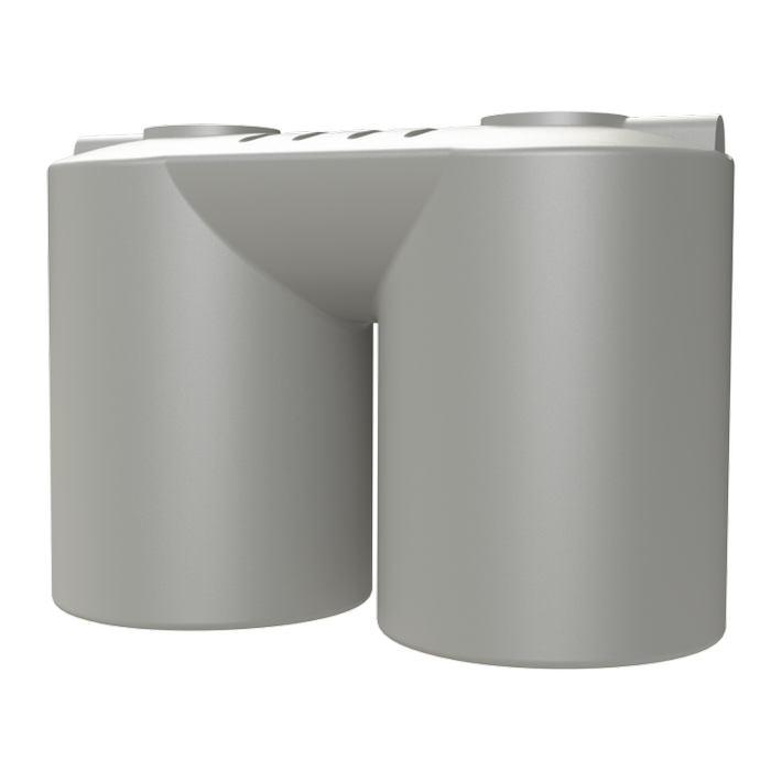 Melro Tanks 7010L Birch Grey Slimline Poly Water Tank - Bunnings Australia