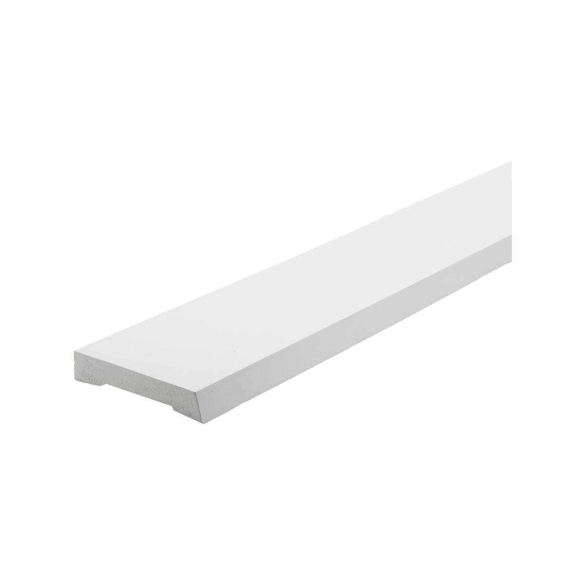138 x 18mm 5.4m FJ Bevelled Primed Pine Moulding - Bunnings Australia