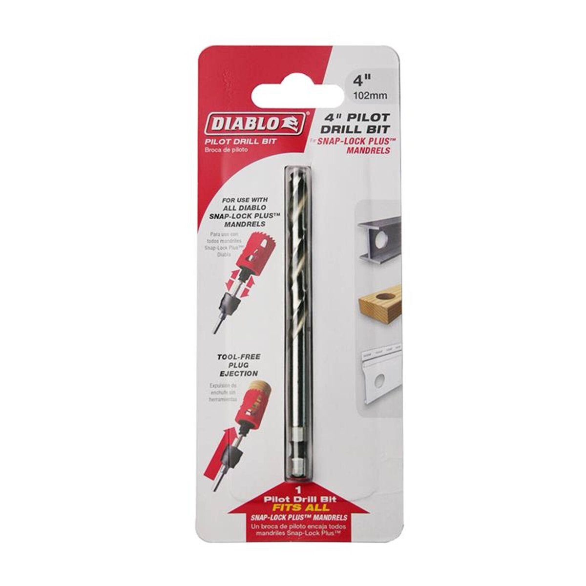 Diablo 1/4" Hole Saw HSS G Pilot Bit - Bunnings Australia