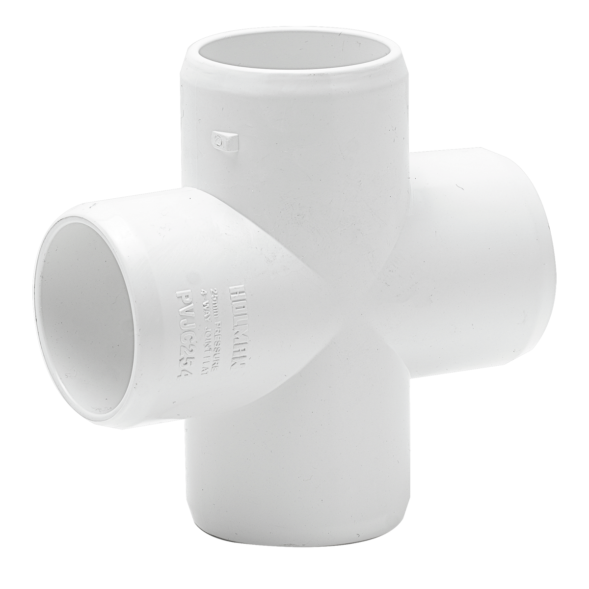 Holman 25mm EzyFit 4 Way PVC Cross - Bunnings Australia