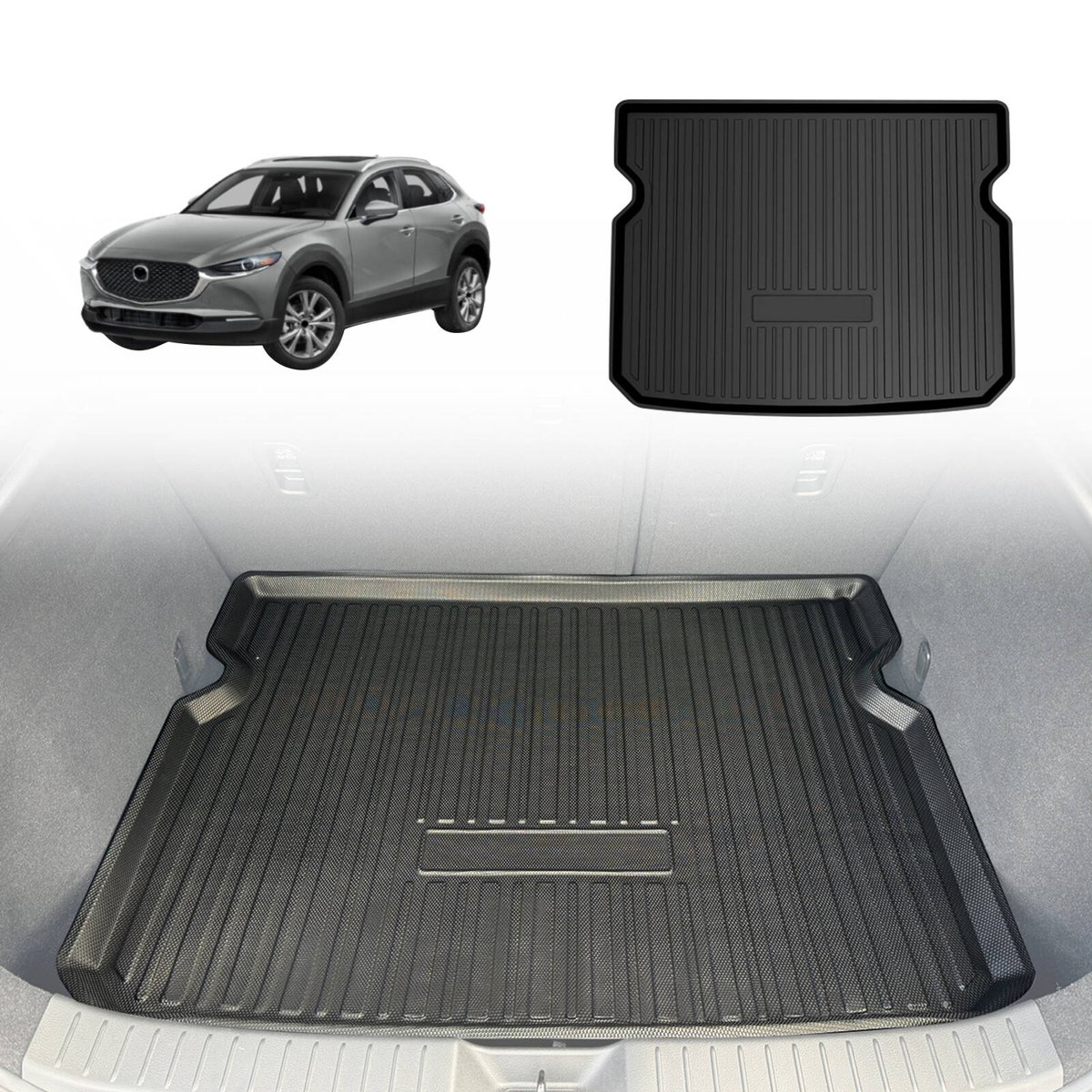 AUSGO Boot Liner for Mazda CX-30 CX30 2019-Onwards Cargo Trunk Mat - Bunnings Australia