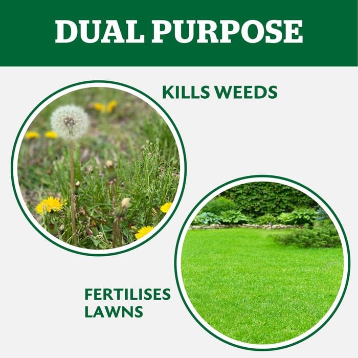 Yates 700ml Click And Grow Weed 'N' Feed Weed Killer And Lawn ...