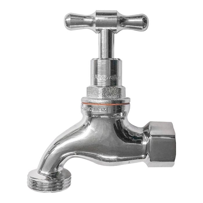 Kinetic 15mm Chrome Male and Female Garden Tap - Bunnings Australia