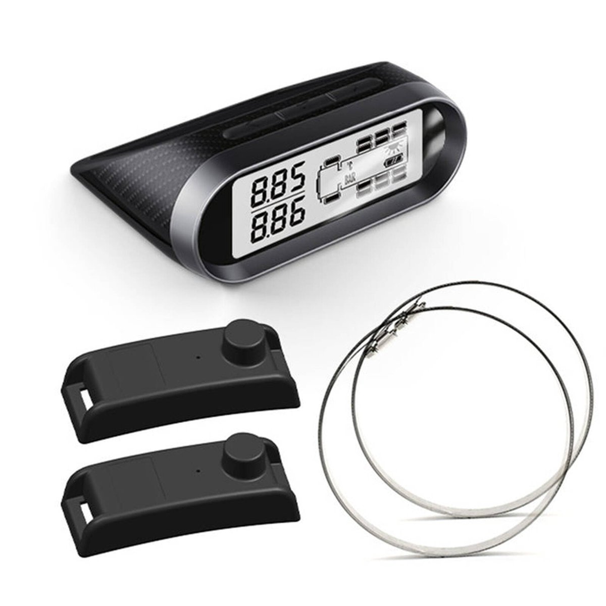 Promata Mata T2 Solar Tyre Pressure Monitor For Trucks - 2 Internal ...