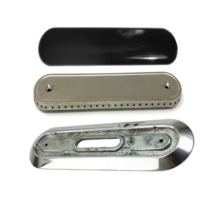 Genuine Smeg Gas Stove Cooktop Oval Burner Assembly - Fish Burner Kit ...