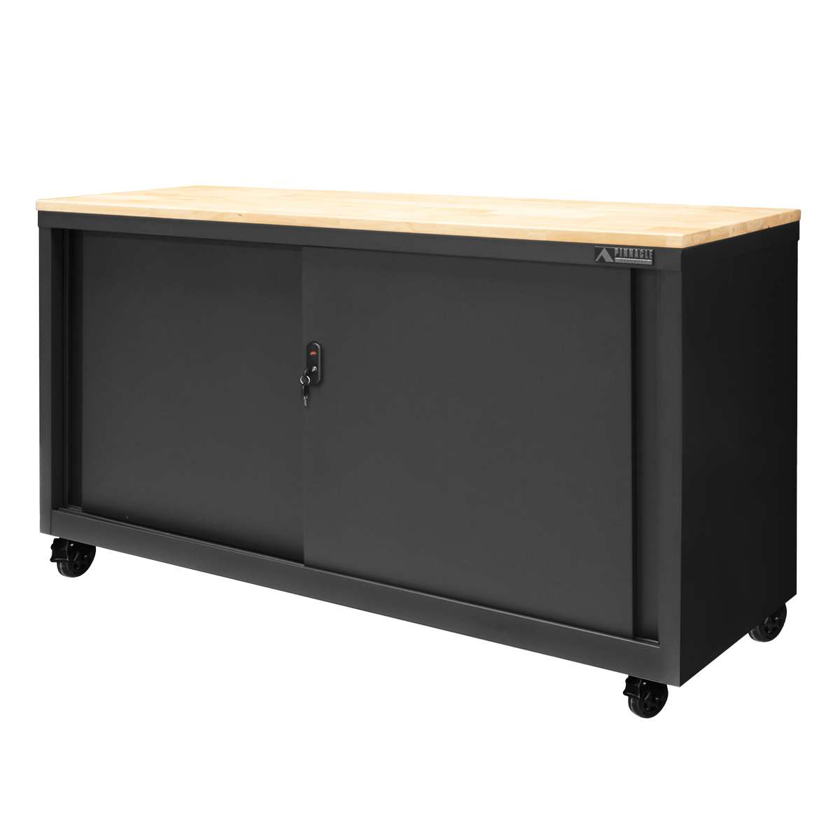 Pinnacle 910 x 1600 x 540mm XL Timber Top Storage Unit - Bunnings New ...