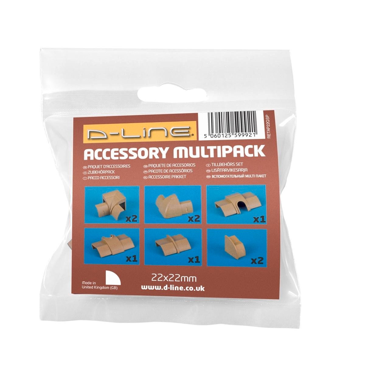 D-Line 9 Piece Brown Cable Cover Kit - Bunnings New Zealand