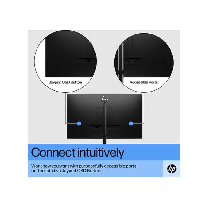 HP E27 G5 27" FHD IPS 75Hz Height Adjustable Monitor [6N4E2AA ...