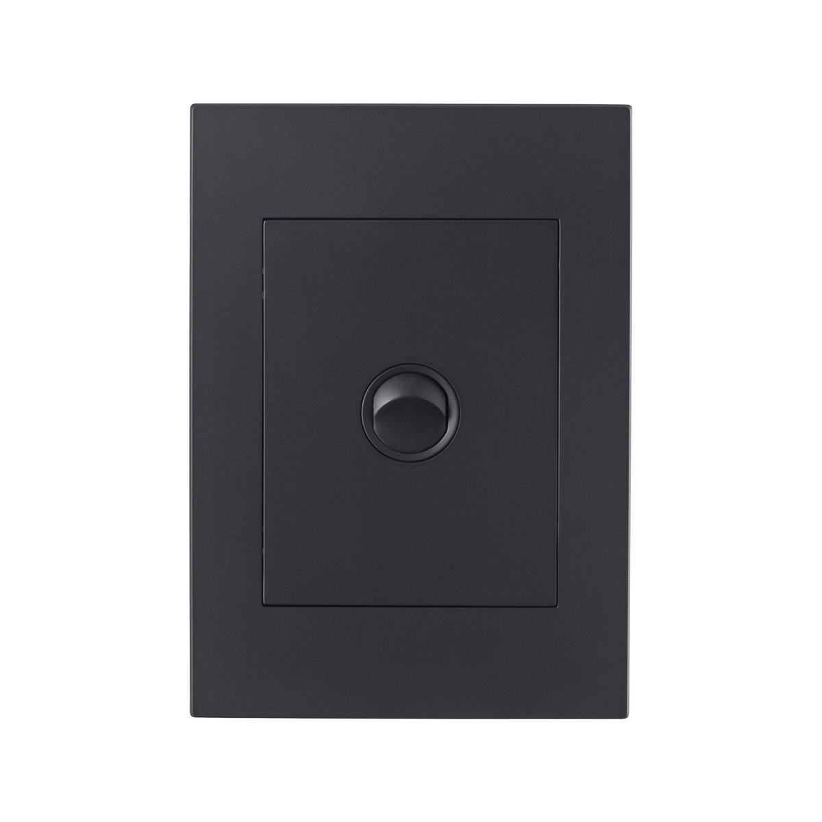 HPM 10A Grey Matte VIVO 1 Gang Vertical Rocker Switch - Bunnings Australia