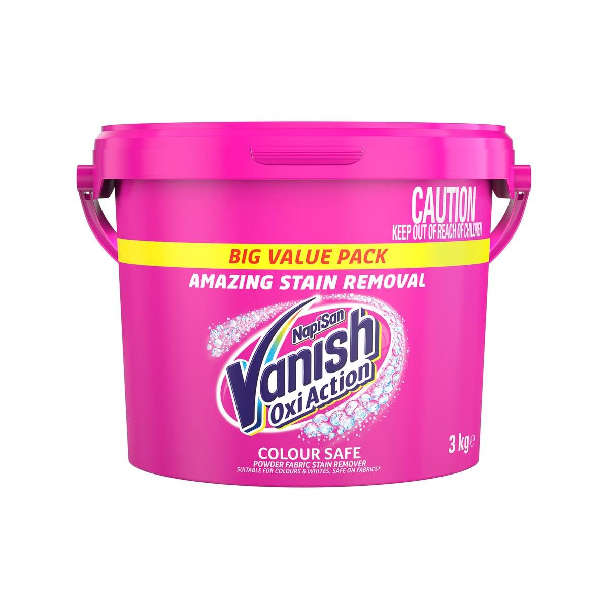 Vanish Napisan OxiAction 3kg Fabric Stain Remover Powder - Bunnings ...