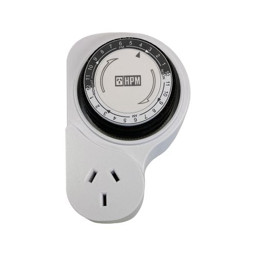 HPM 24HR Programmable Analogue Timer - Bunnings New Zealand