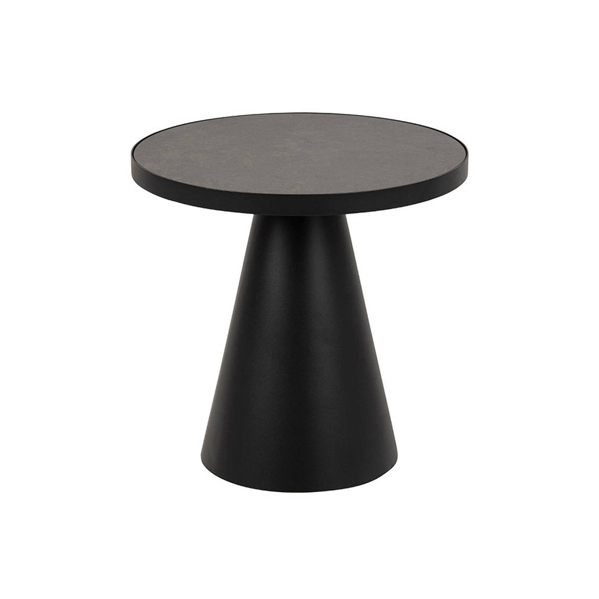Modern Furniture SOLI Side Table 45x45.7cm - Black - Bunnings Australia