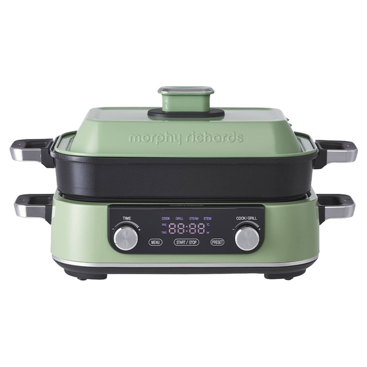 Morphy Richards 1600W Digital Multifunction Cooking Pot Green ...