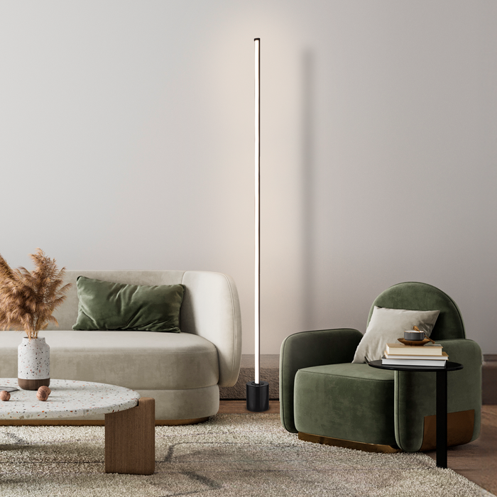 Verve Design Black Nova Floor Lamp - Bunnings New Zealand