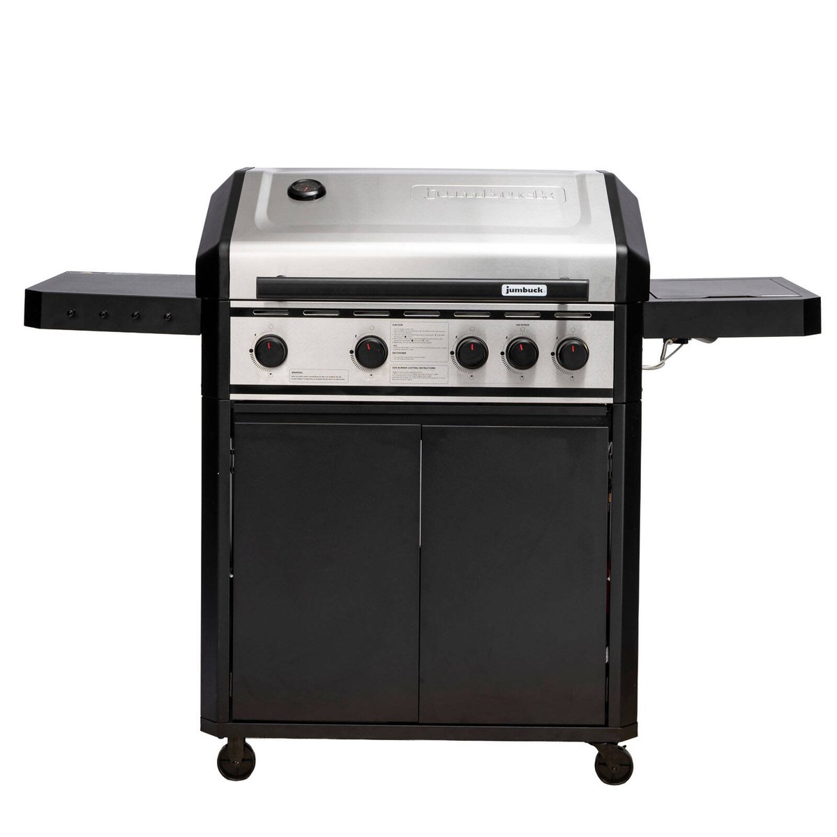 Jumbuck Horizon 4 Burner Gas Trolley BBQ - Bunnings Australia