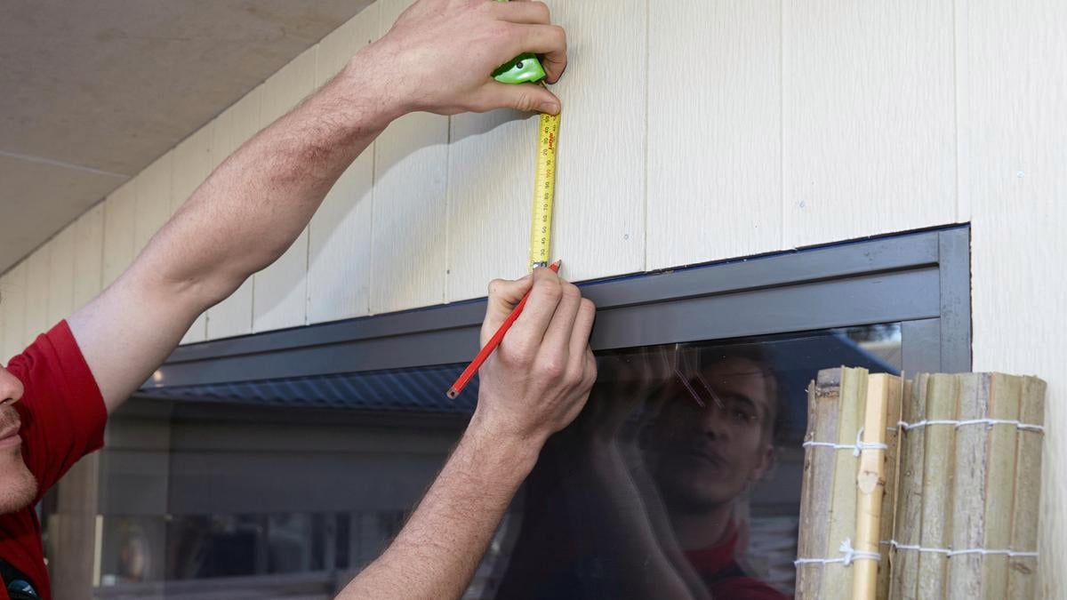 How To Install Outdoor Bamboo Blinds Bunnings Australia