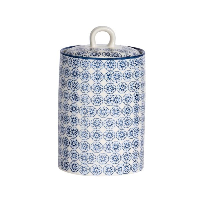 Nicola Spring Tea Coffee and Sugar Canister Storage Jar - Porcelain ...