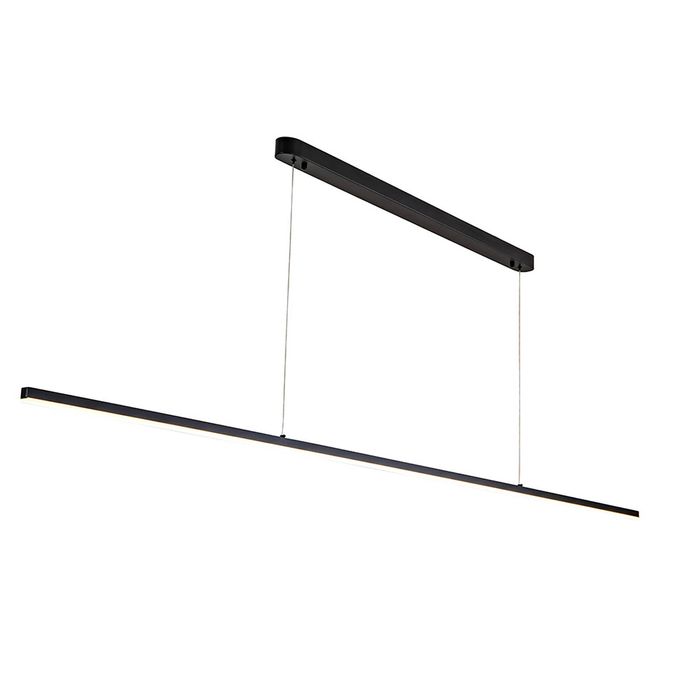 Vencha Beam 60w LED Linear Pendant Light - 2.4m Black - Bunnings Australia