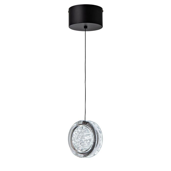 Vencha Yoyo 1 Light Tri-Colour LED Pendant - Black - Bunnings Australia