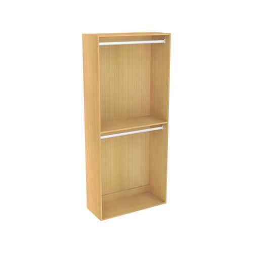 Lugna 2048 x 900 x 380mm Sand Double Hanging Robe Insert - Bunnings ...