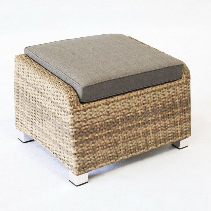 FurnitureOkay Positano 5-Piece Wicker Outdoor Recliner Balcony Setting ...