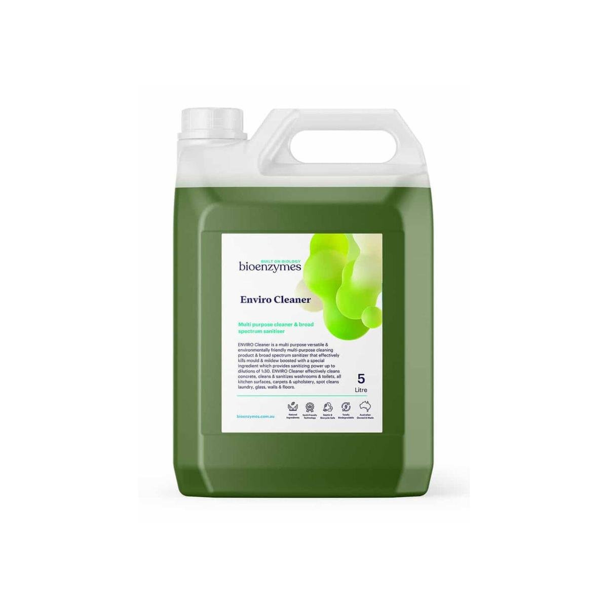 ENVIRO Cleaner Multi-Purpose 5L – Broad Spectrum Sanitiser & Mould ...