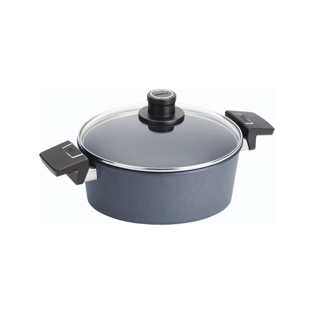 Woll Diamond Lite Fix Handle Induction Casserole 24cm 4L With Lid Gift Boxed - Bunnings Australia