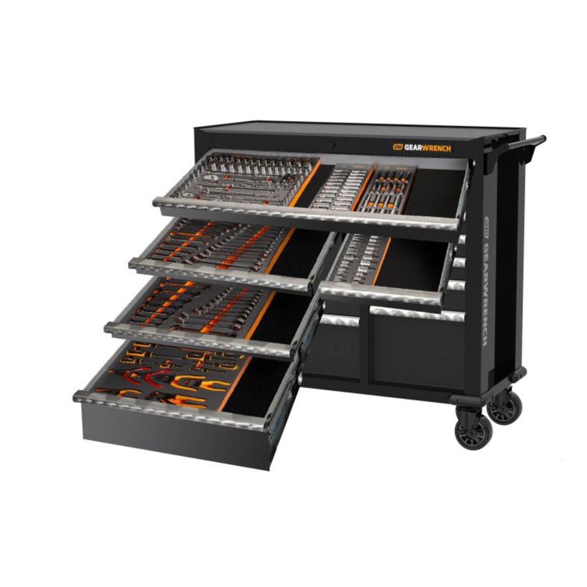 GEARWRENCH 234 Piece EVA Tool Kit + 58" Trolley - Bunnings Australia